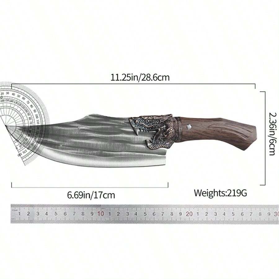 Dragon Head Deboning Knife Hand-Forged Chef Knife For Meat And ...