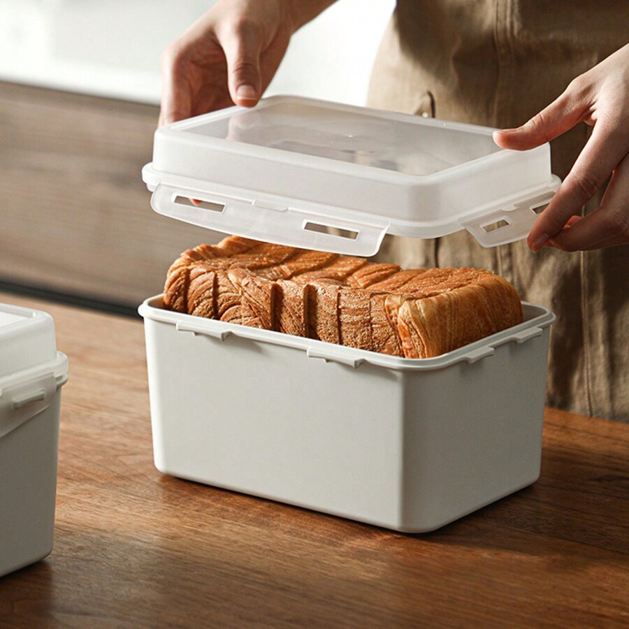 1 Pc Bread Storage Box, Special Toast Preservation Box, Refrigerator ...