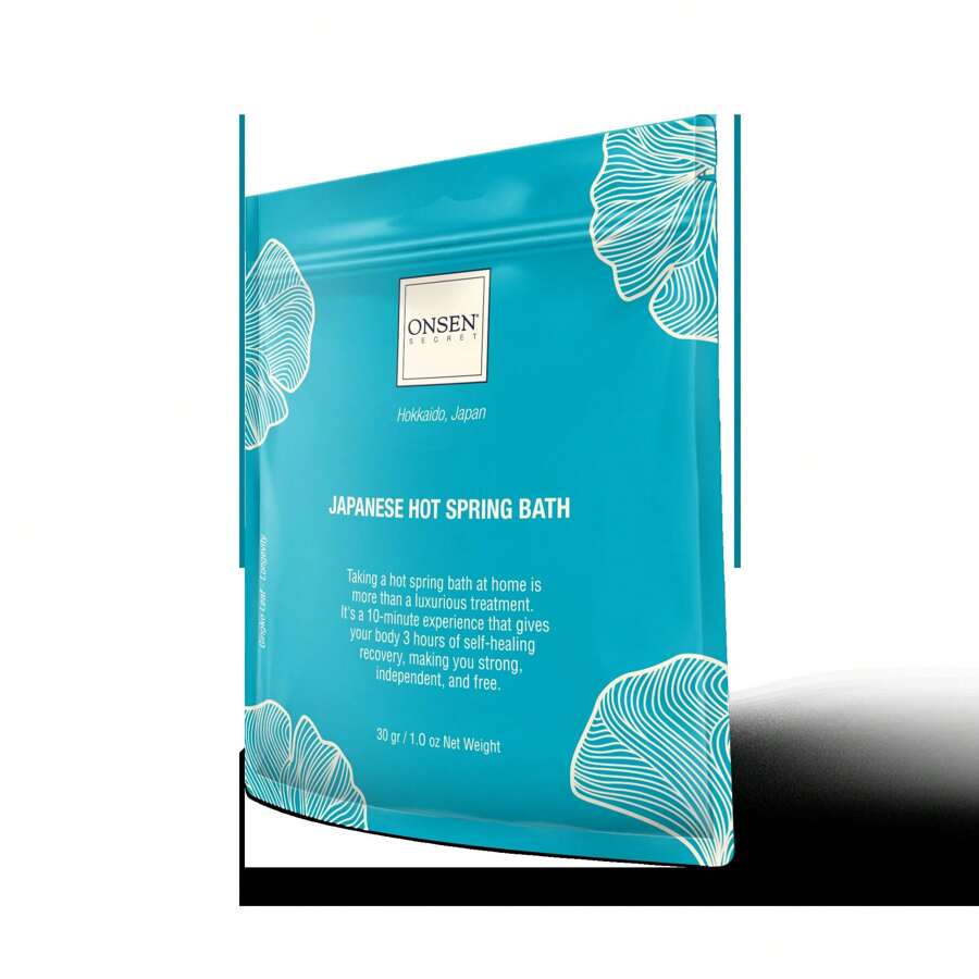 Onsen Japanese Hot-Spring Bath Minerals - Premium Bath Soak With Green ...