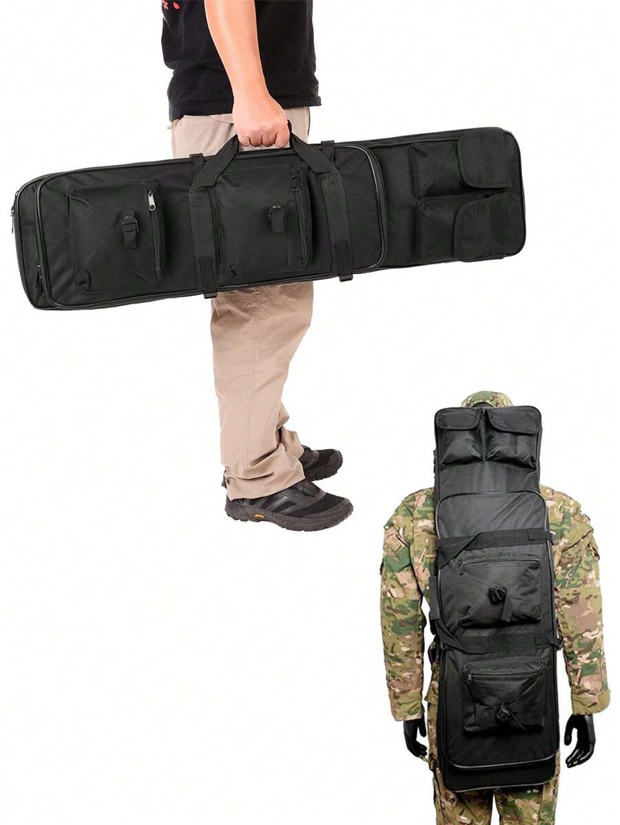 1pc 115cm Tactical Gun Bag Case Rifle Bag Backpack Sniper Carbine ...