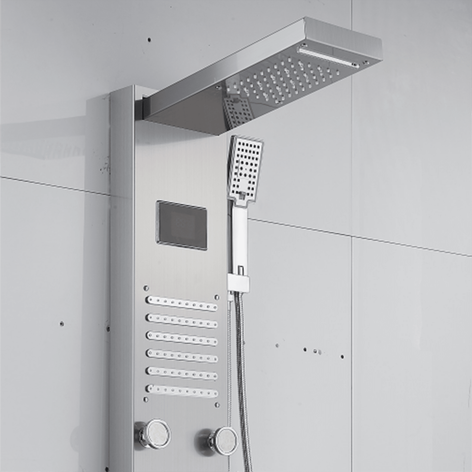 Shower Panel | Smart Digital LED Shower System With 6 Body Jets ...