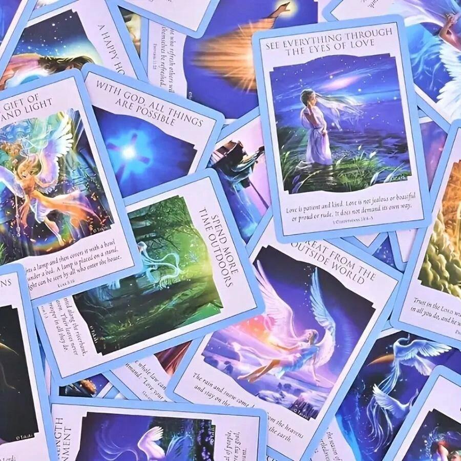 1pc,Love Light Divine Guidance Oracle,Mini Cards (With Qr Code PDF ...