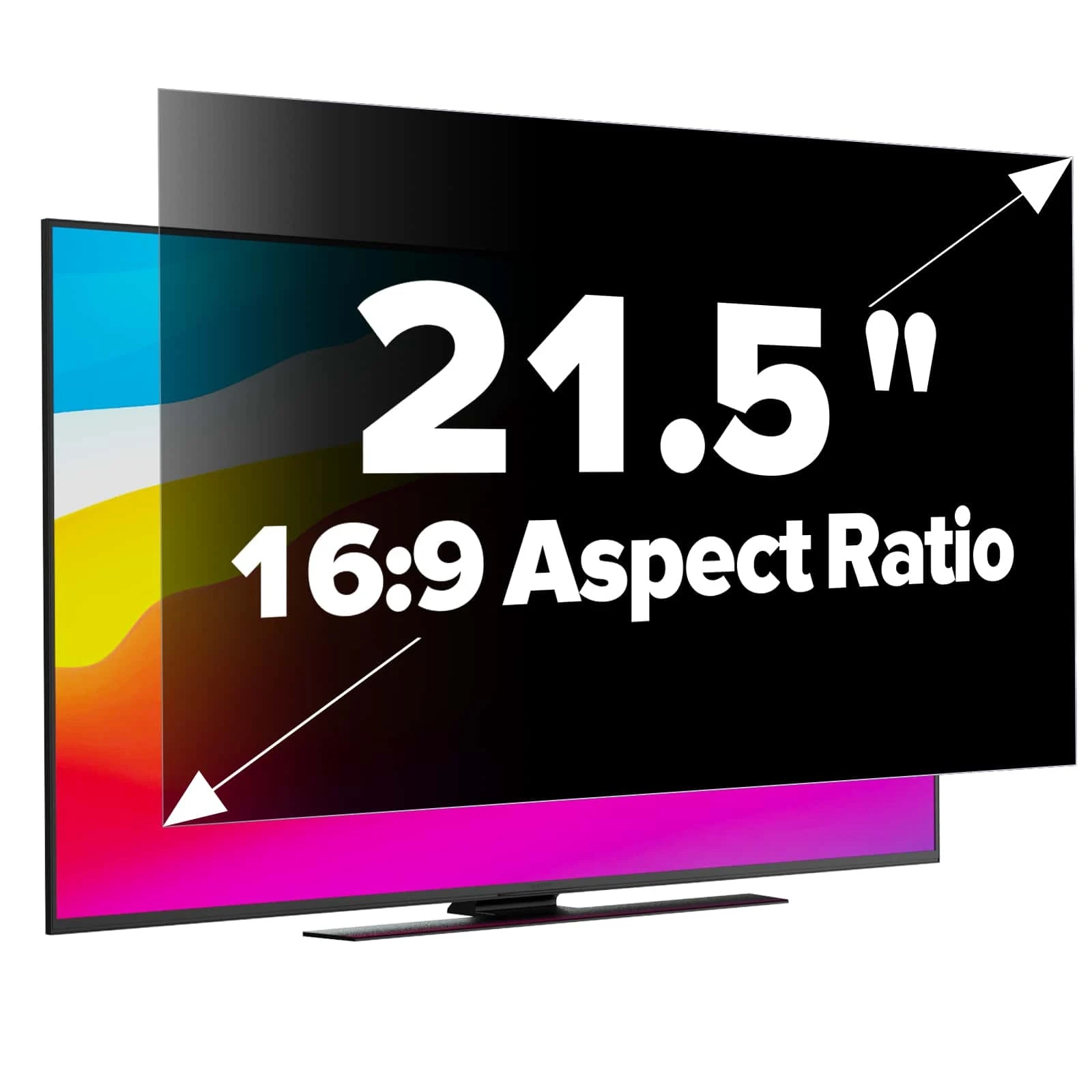 [2Pack] 21.5 Inch Privacy Screen For Monitor Computer Screen Privacy ...