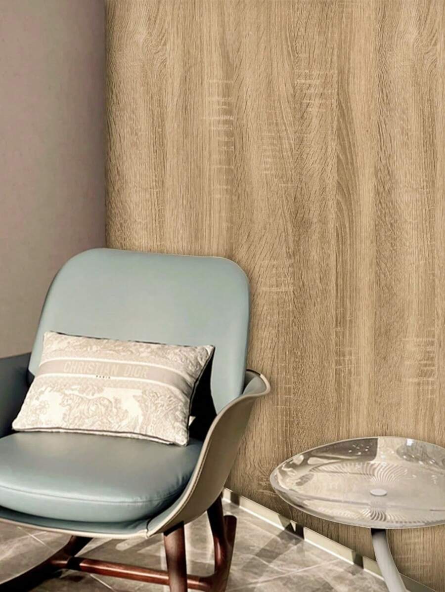 1 Roll Wood Grain Peel And Stick Wallpaper Self Adhesive Rustic ...