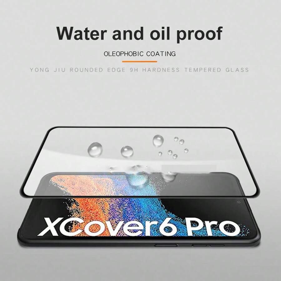 2pcs/Pack - High Definition Screen Protector For Samsung Galaxy Xcover 6 Pro, Tempered Glass ...