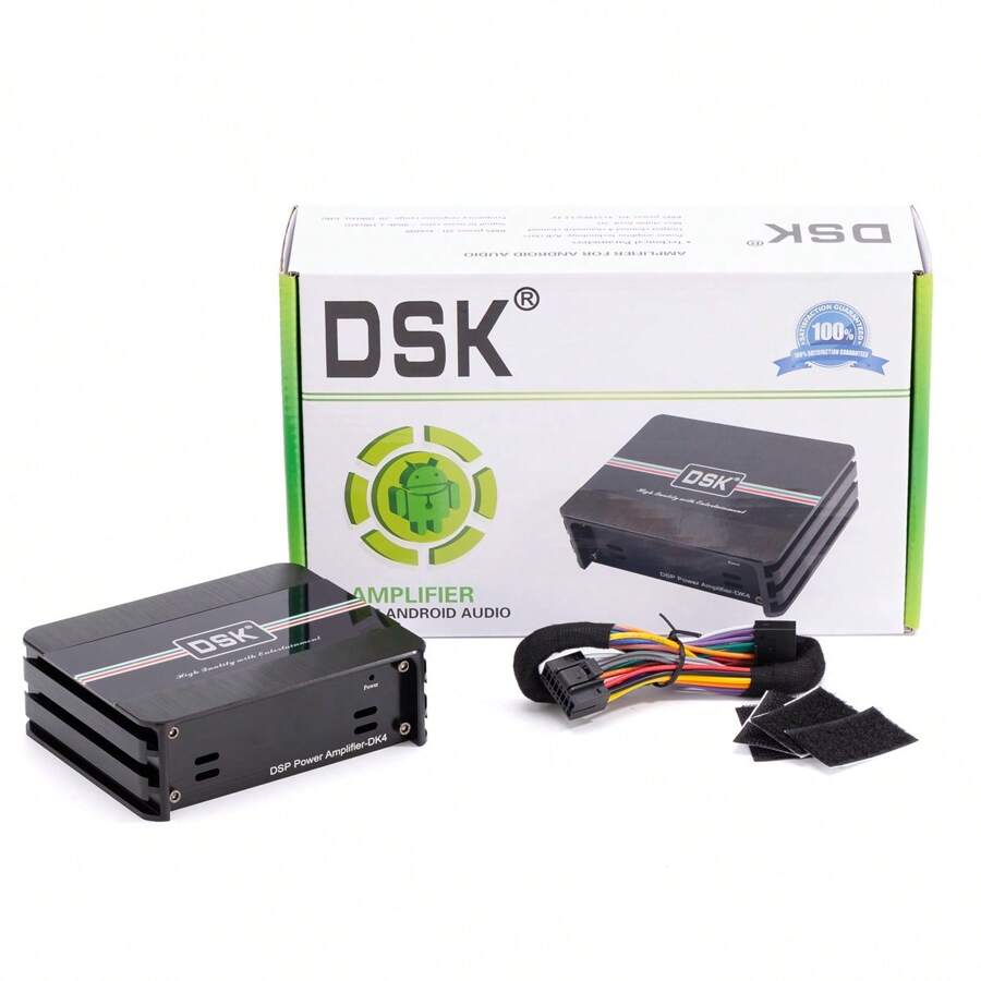 1 Set Dsk Universal Car Dsp Lossless Four-Channel Amplifier And Six ...