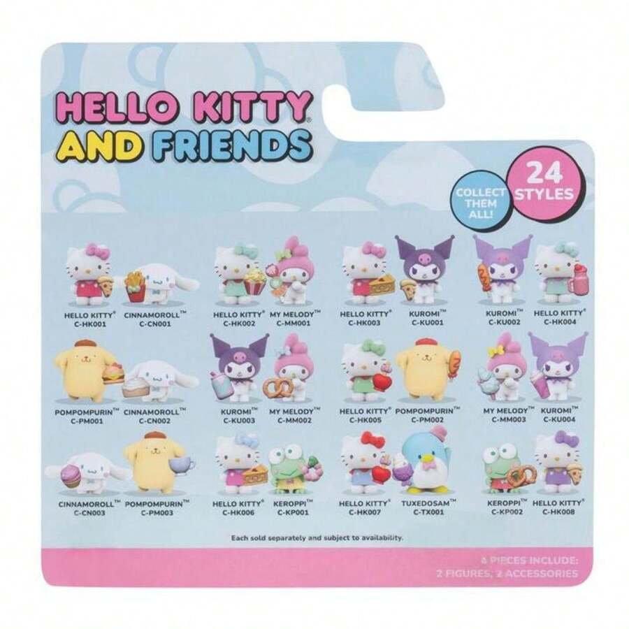 Hello Kitty® And Friends 2 Inch Figure Sweet & Salty 2 Figure Pack ...