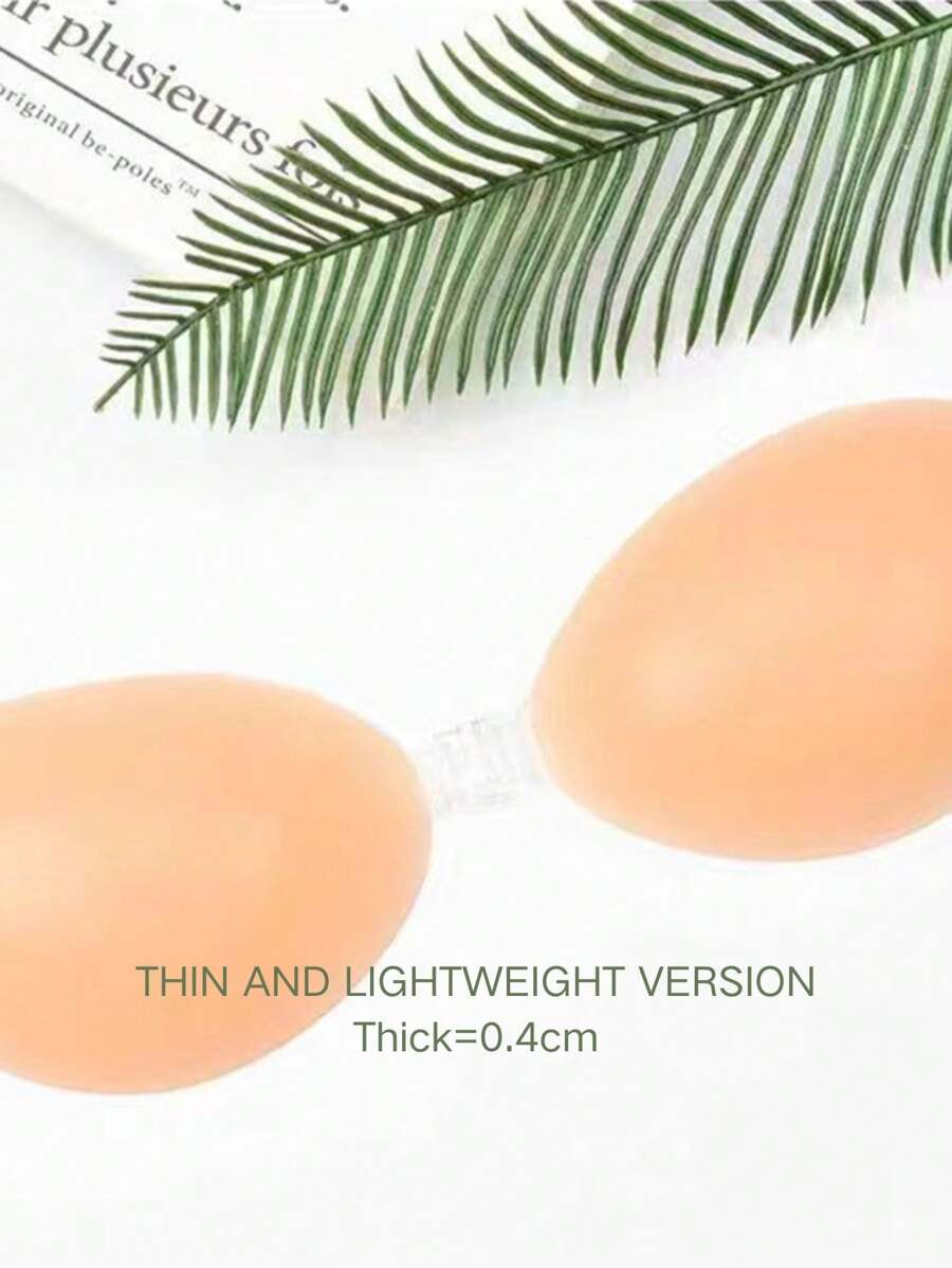 3-Pack - Adhesive Silicone Comfort Invisible Bras For Strapless Dresses ...