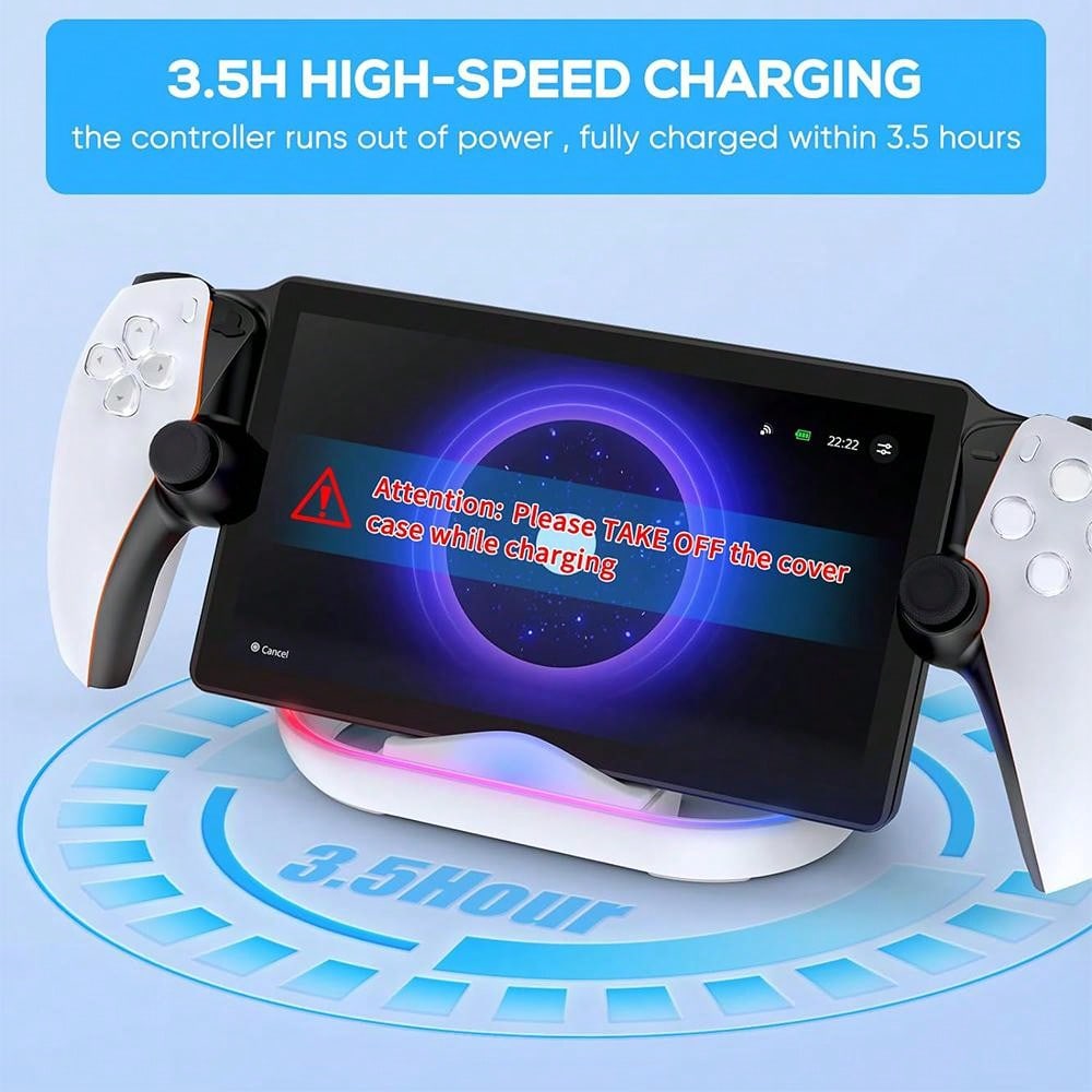 Charging Stand For PS Portal Remote Player, Portable Charge Dock ...