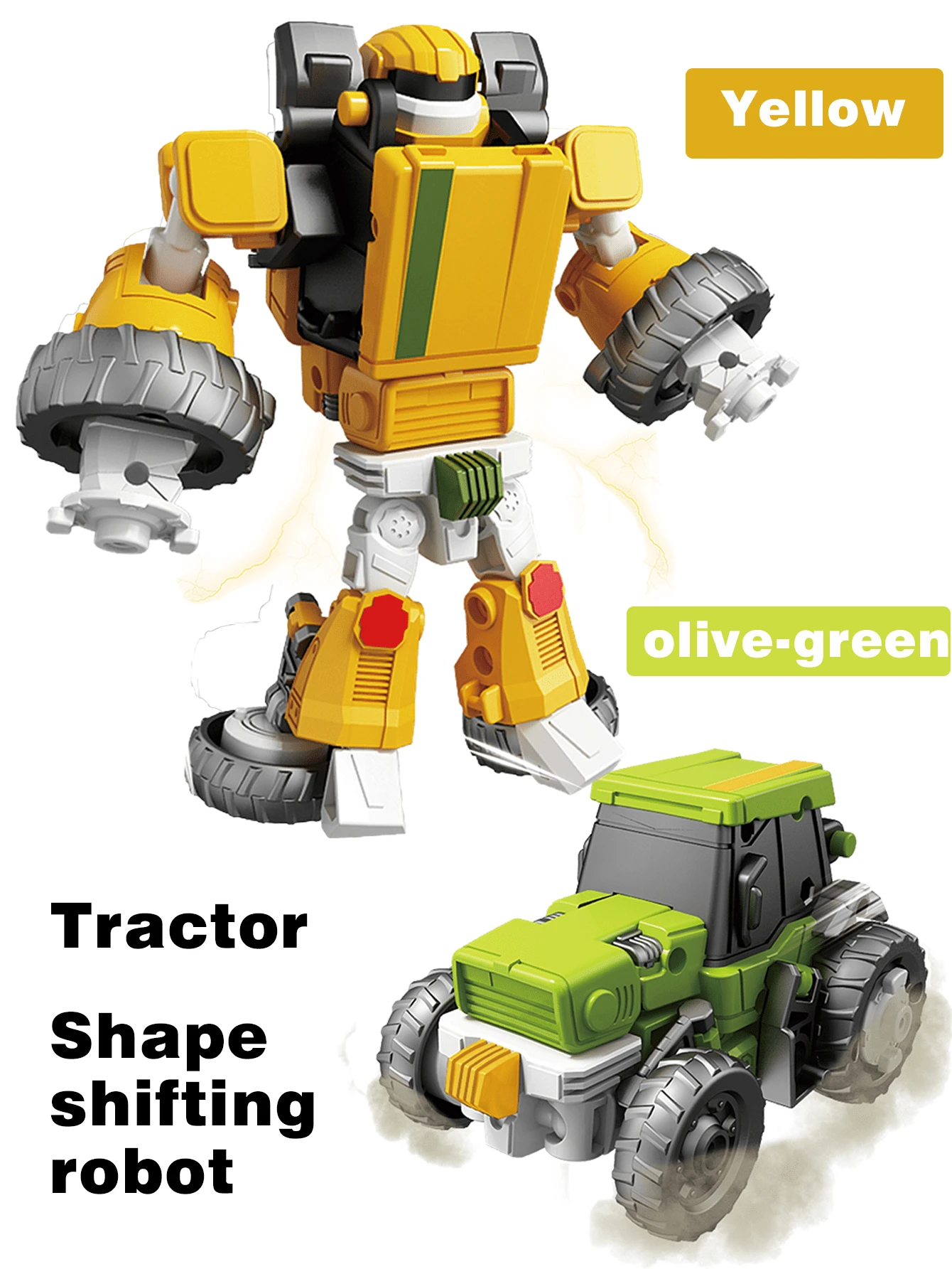 Super Cool Transforming Robot Toy Series, Multiple Shapes And Styles ...