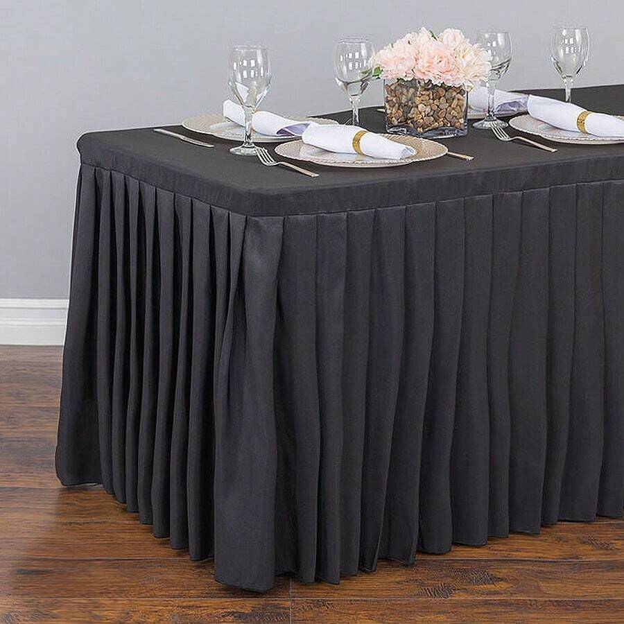 Saias De Mesa Para Mesas Retangulares De 6 Pés, Capas De Mesa Justas Para Mesas De 6 Pés, Pano ...