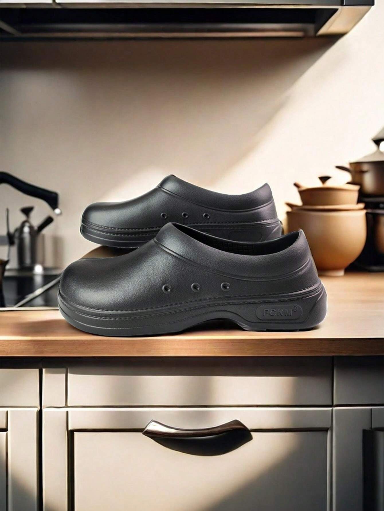 Zapatos Profesionales Para Chef Zuecos Antideslizantes A Prueba De Agua ...