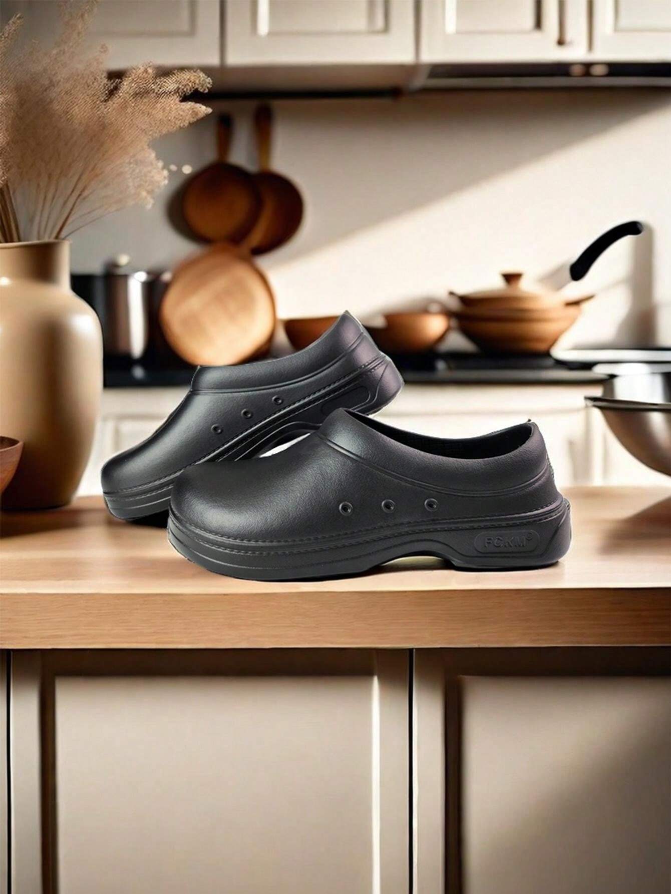 Zapatos Profesionales Para Chef Zuecos Antideslizantes A Prueba De Agua ...