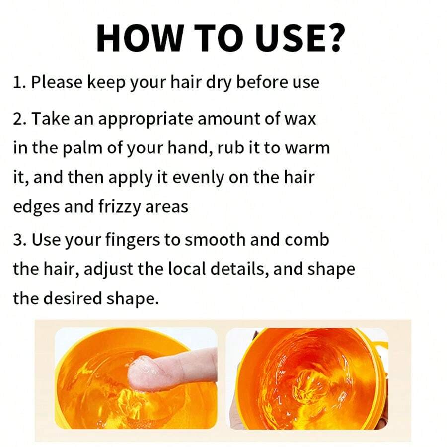 Extra Hold Conditioning Braiding Gel - Natural Gloss Styling Wax For ...