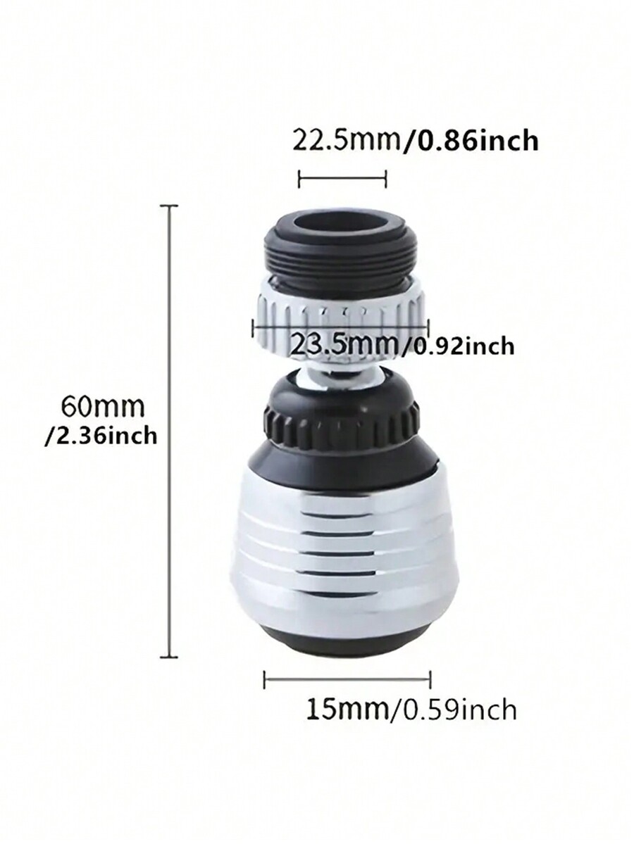 1pc Water Saving Tap Aerator Faucet Nozzle Filter - 360 Degree ...