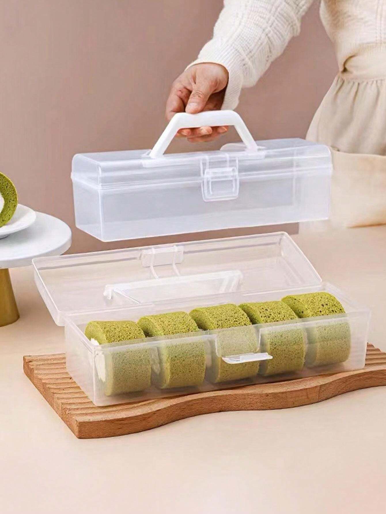Reusable Cake Roll Packaging Box For Cold Storage, Storage, Freshness ...