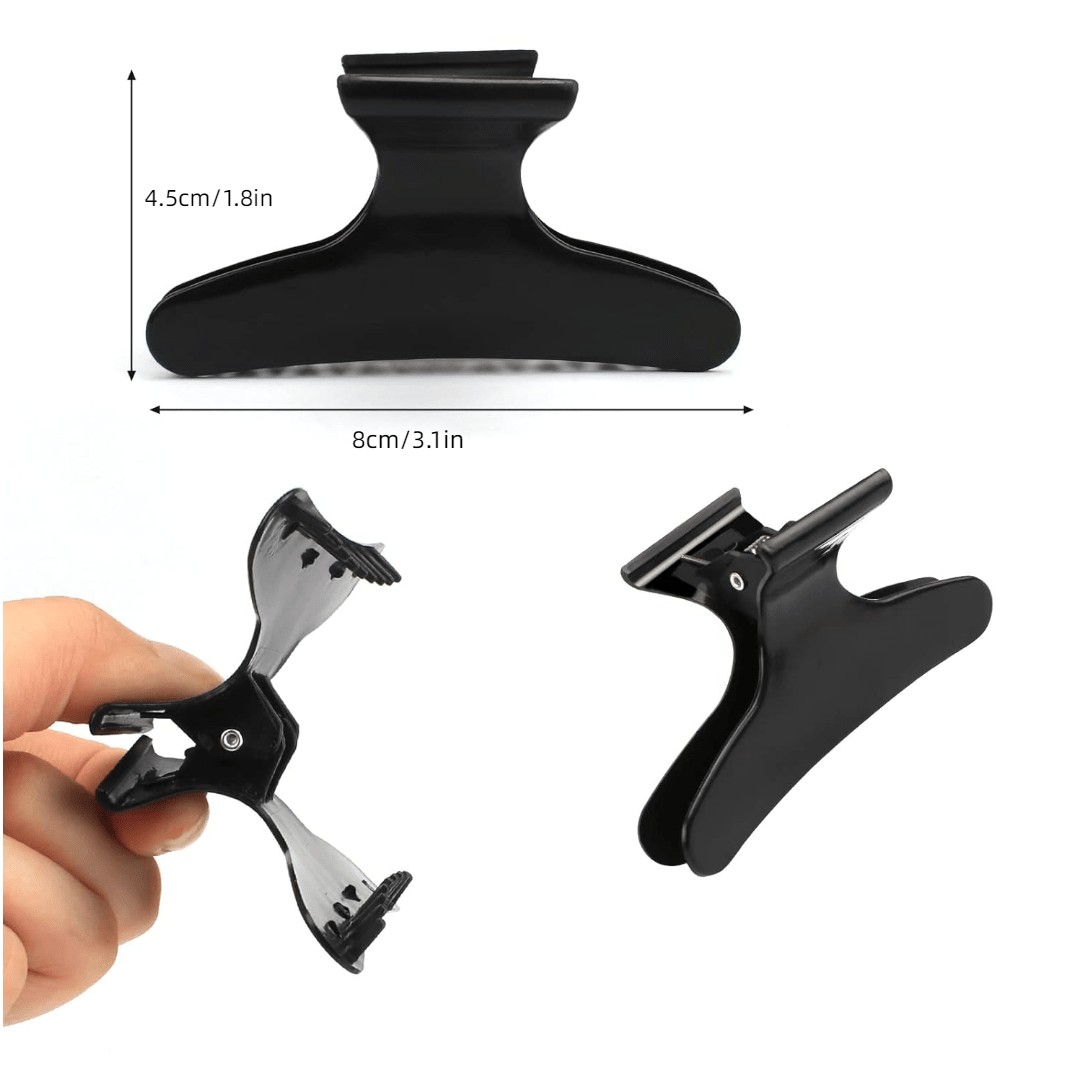Butterfly Clamp For Hair Styling & Sectioning - Hair Clips For Women ...