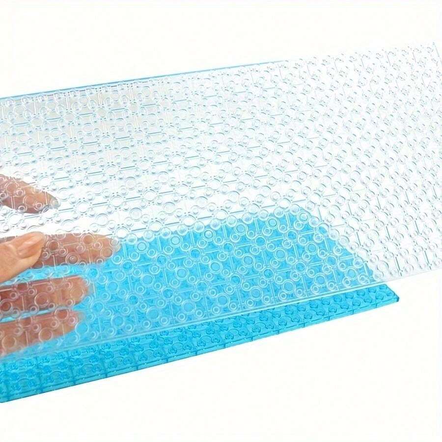 Double-Sided Baseplate 16x32 Dots Transparent Figures Clear Base Plate ...