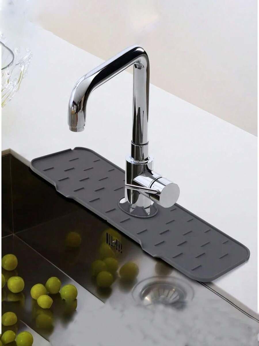 1pc Faucet Splash-Proof Device, Water-Resistant Pad For Hand Sink ...