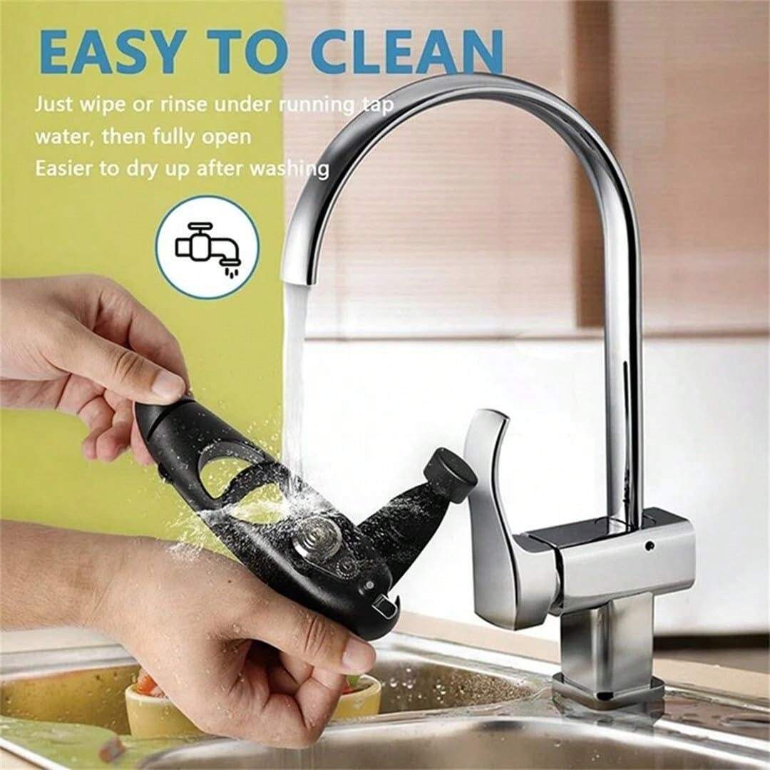 1pc 8-In-1 Multifunctional Mechanical Can Opener, Manual Safe Side Cut ...