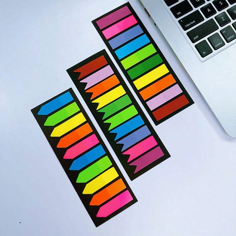 Morandi Colored Sticky Note Ins Style Pet Loose Leaf Index Tabs Set ...