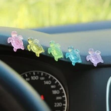 5pcs Adorable Resin Turtle Car Ornament, Creative Car Interior ...