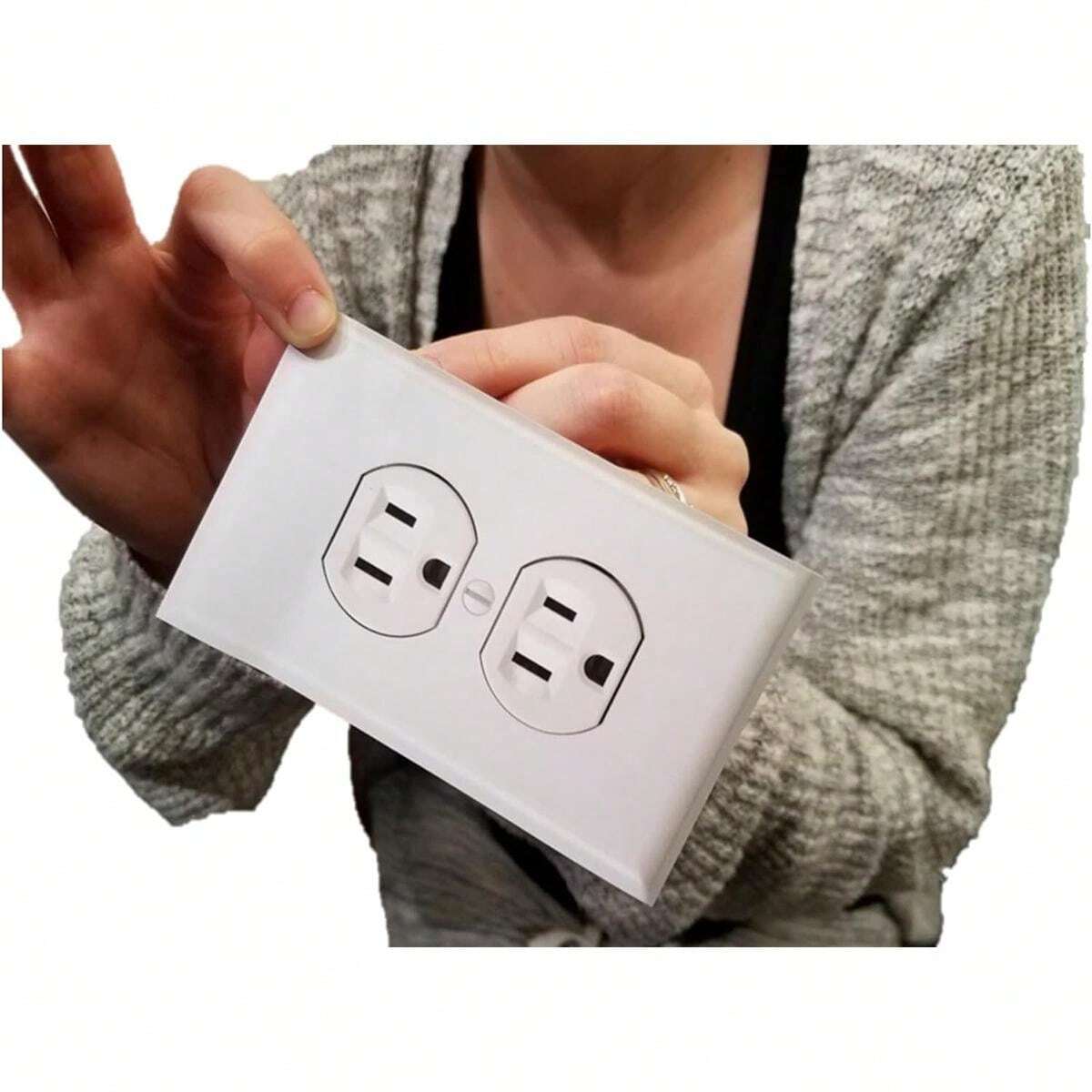 5pc Fake Socket Sticker Prank - Airport Wall Socket - 1 Pack - Funny ...