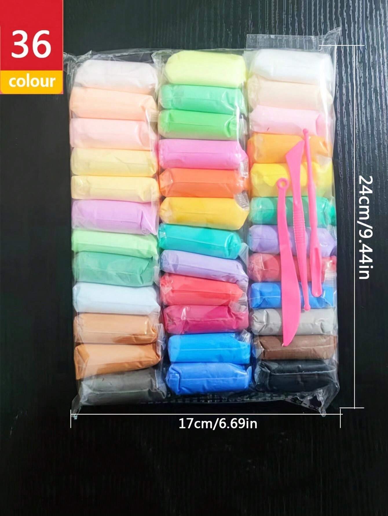 1 Bag/12 Colors/24 Colors/36 Colors DIY Super Lightweight Clay ...