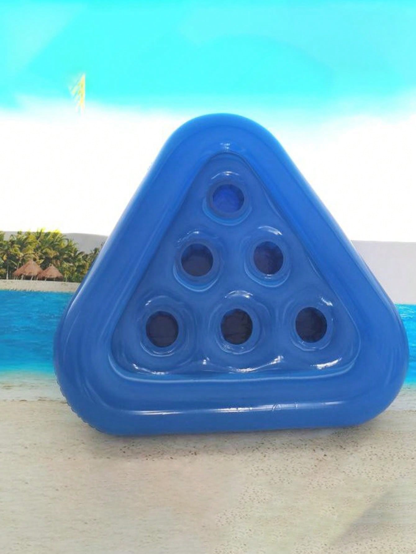 Inflatable Triangle Shaped Six-Cup Drinks & Beverage Holder For Water ...