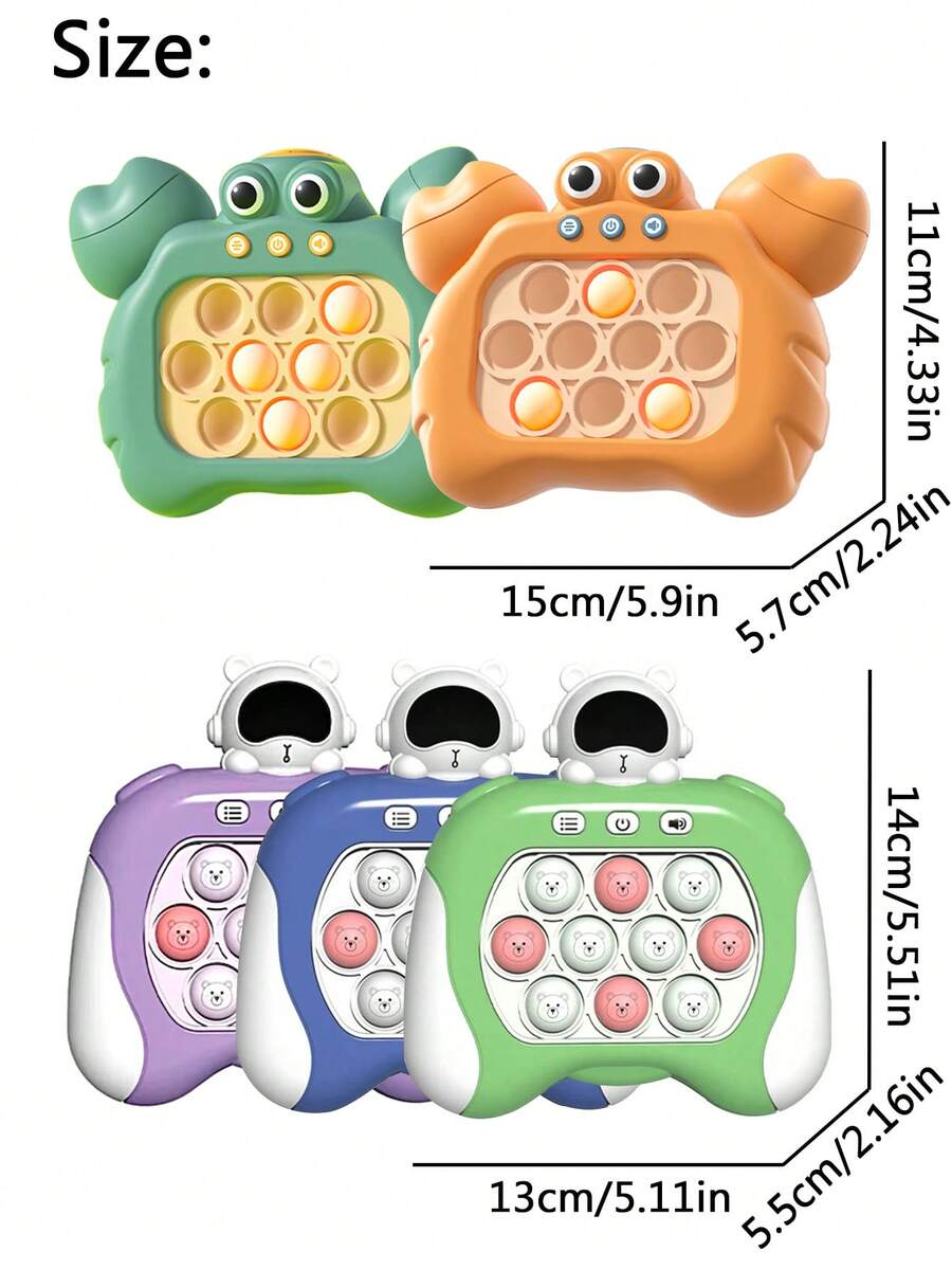 Whack-A-Mole Speed Push Machine Handheld Whack-A-Mole Game Mini ...