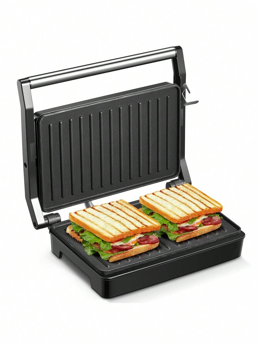 Panini Press Grill, Compact Size, Gourmet Sandwich Maker With Non-Stick ...
