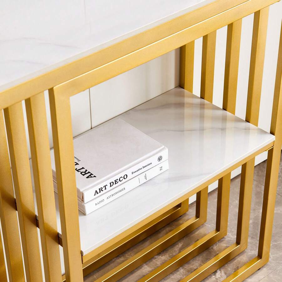 Modern Sintered Stone Console Table Stylish Design, Durability, And ...