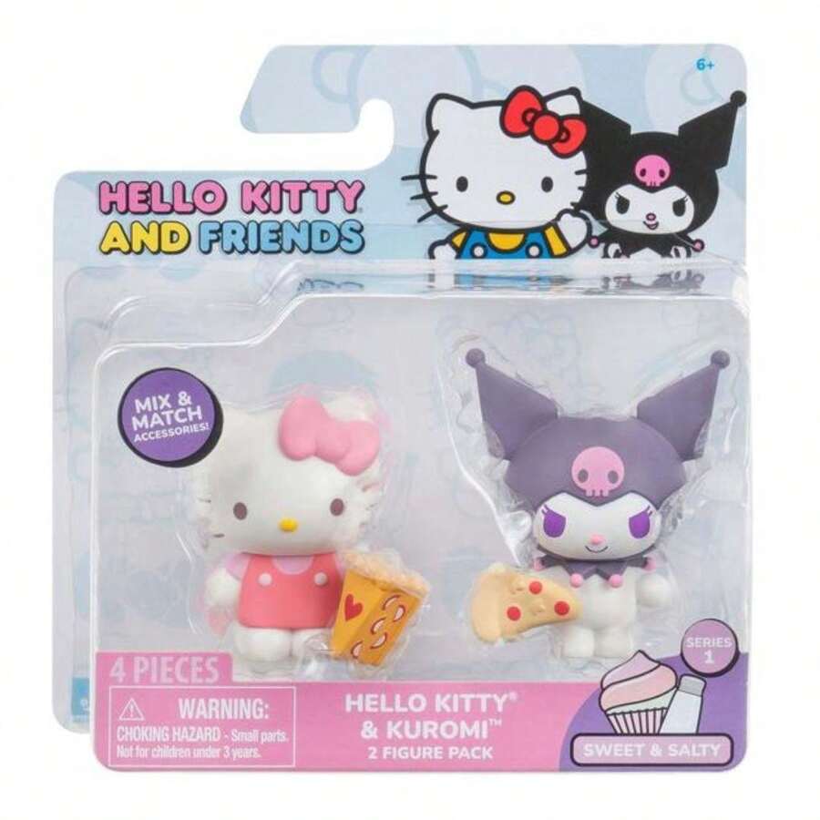 Hello Kitty® And Friends 2 Inch Figure Sweet & Salty 2 Figure Pack ...