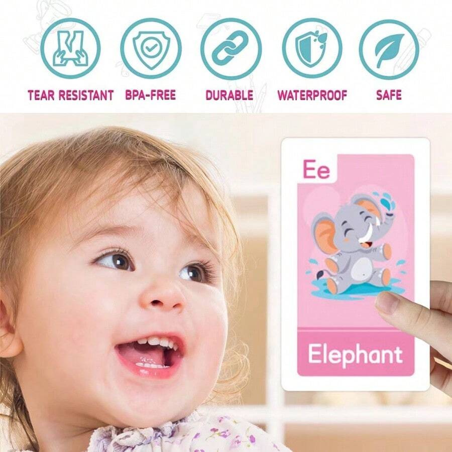 Toddler Learning Flash Card 2-4 Years, Sight Words Game Learning Toy ...