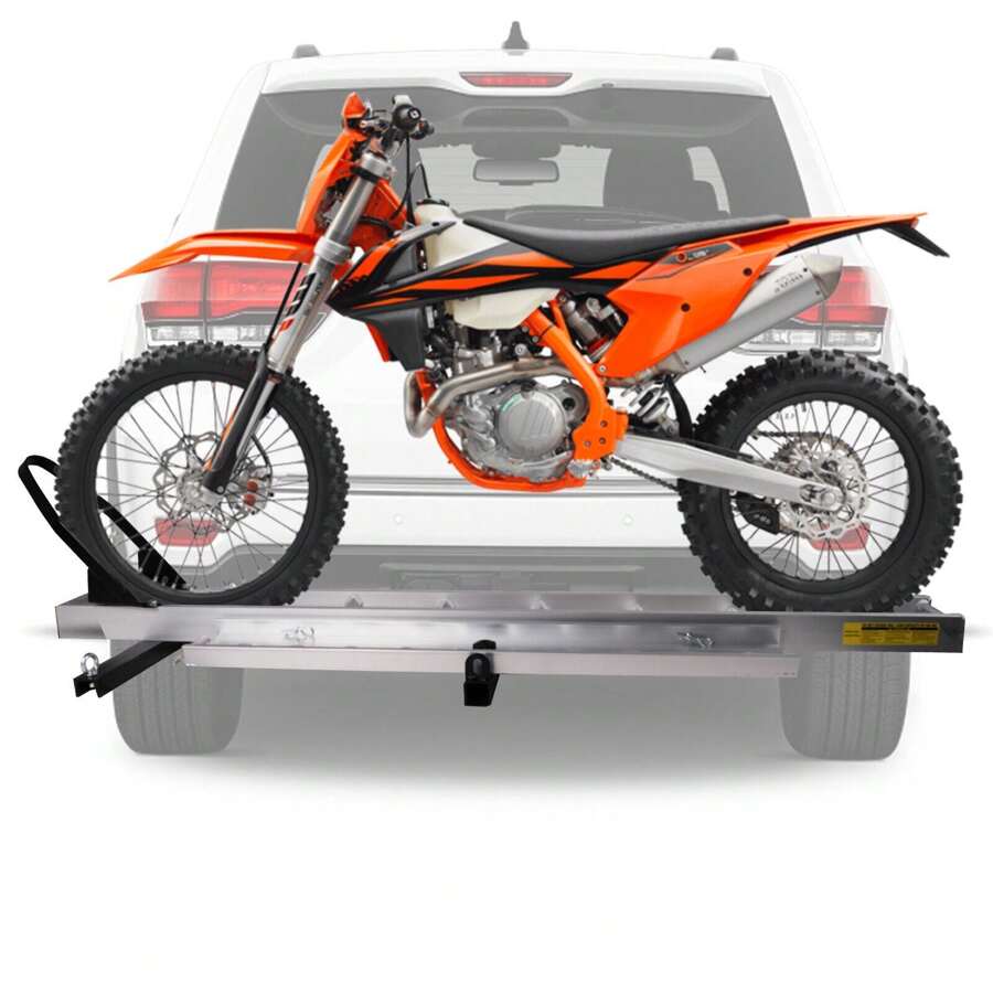 DC DICLASSE Motorcycle Carrier With Loading Ramp Hitch-Mounted Scooter ...