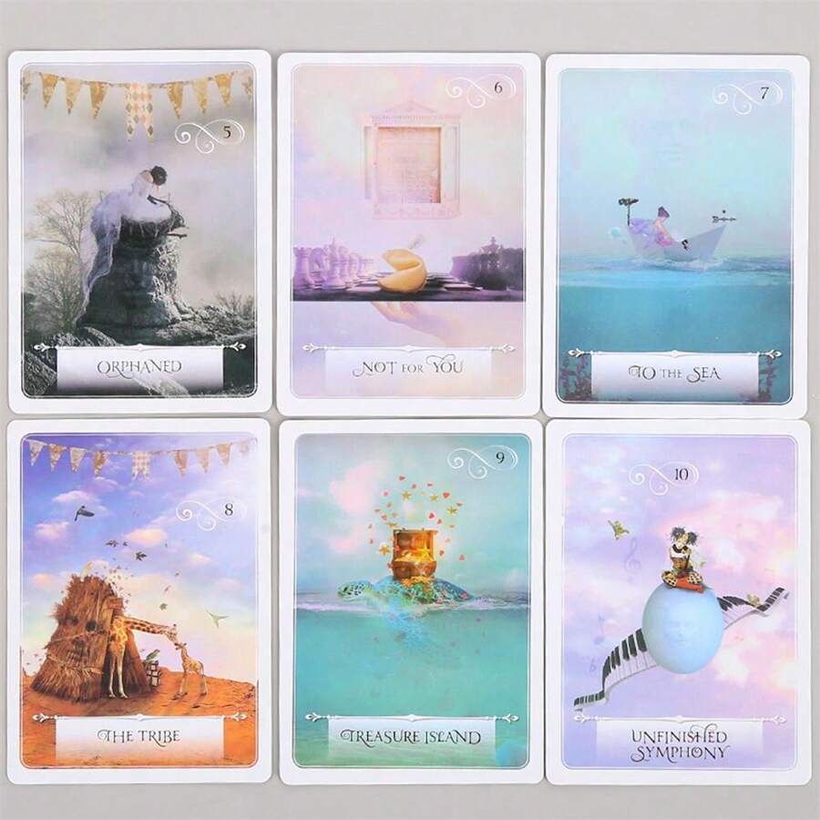 Red Wisdom Of The Oracle Cards | SHEIN UK