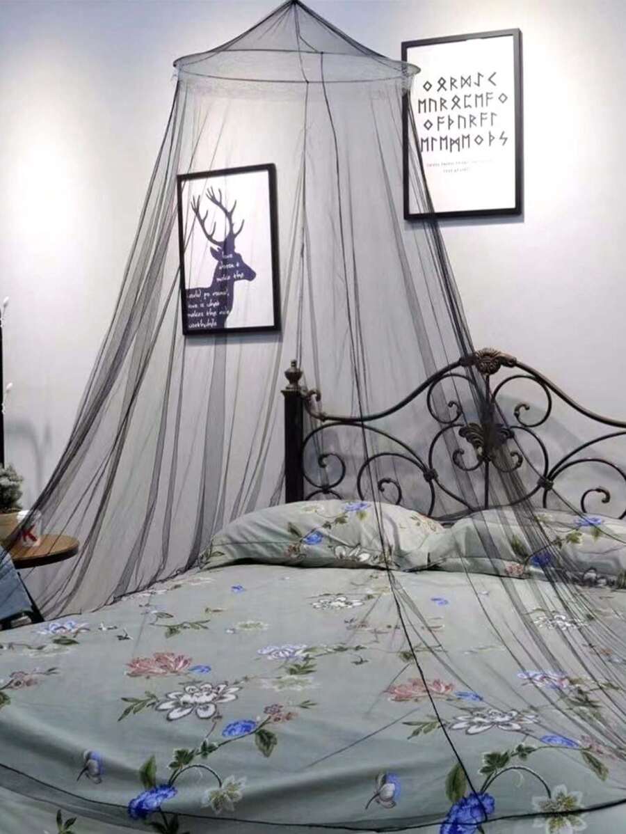 Mosquito Net, Ceiling Hanging Type, Home Bedroom Palace Style Floor ...