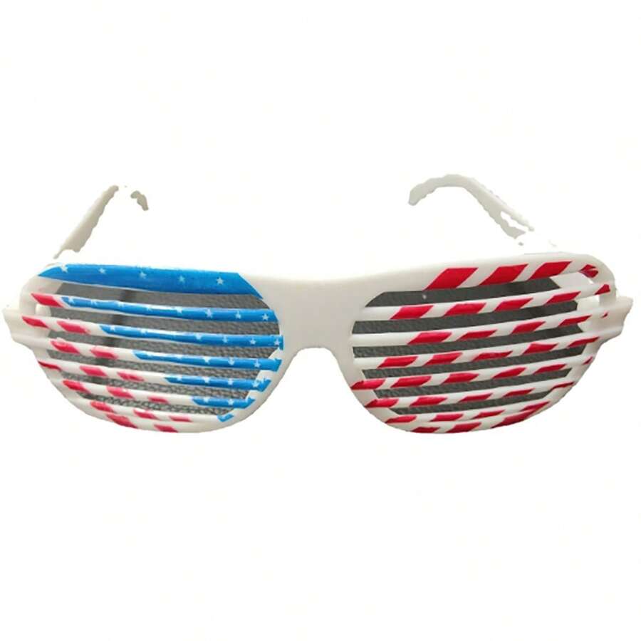 American Flag Shutter Glasses For Independence Day Theme Party Photo ...
