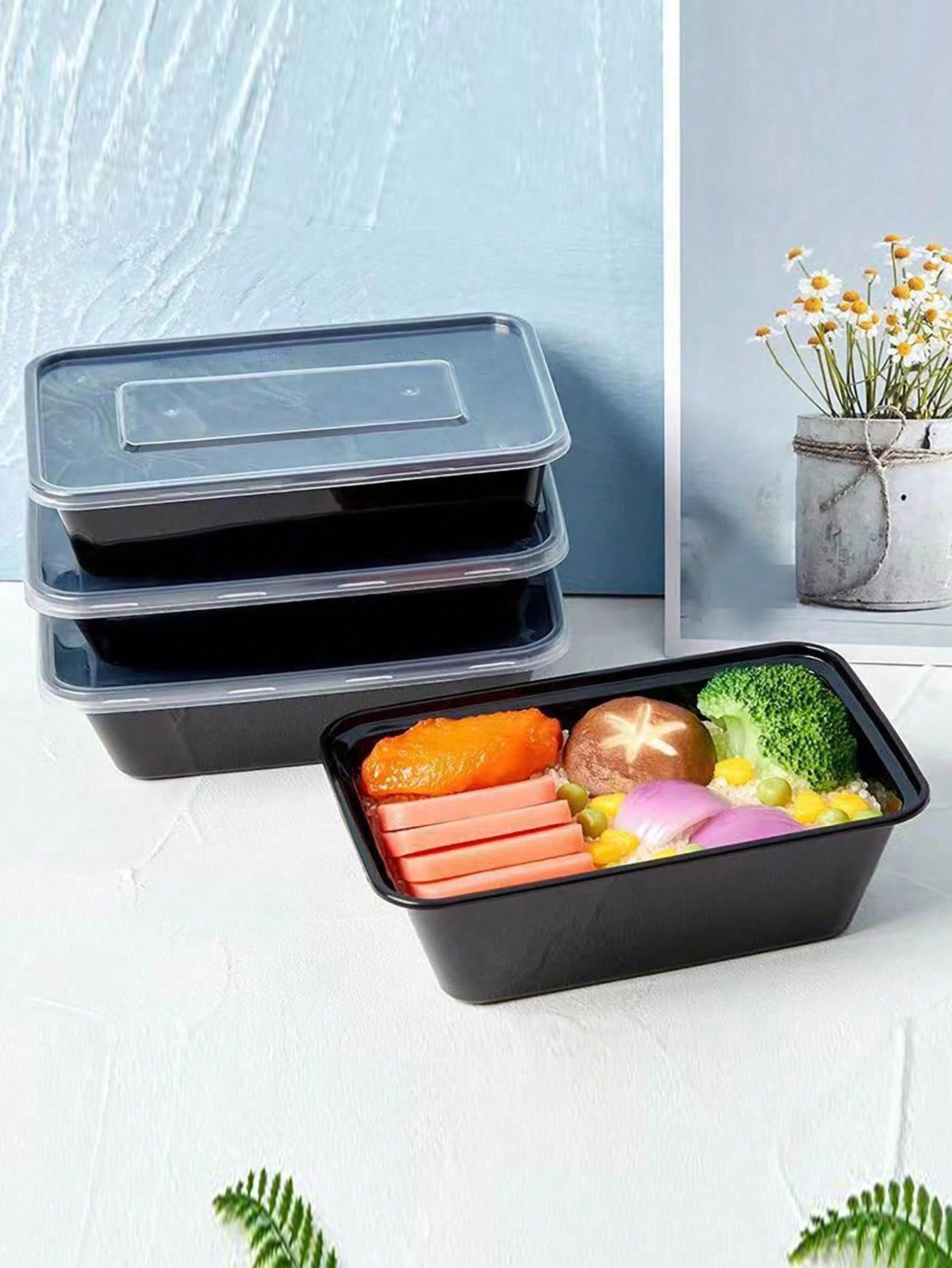 Rectangular Transparent Takeout Food Packaging Box, Plastic Lunch Box ...