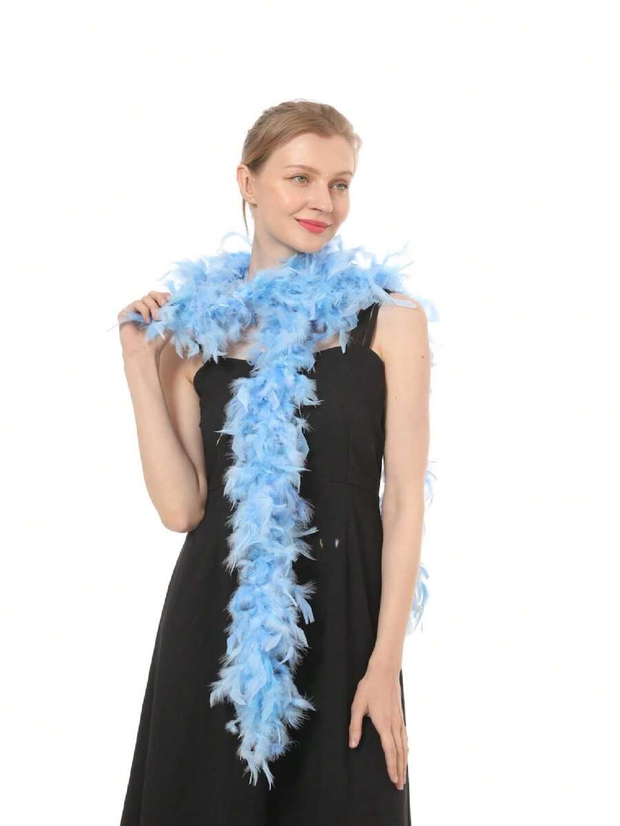 40 Gram 2 Yards, Soft Turkey Chandelle Feather Boa - Over 18 Colors ...
