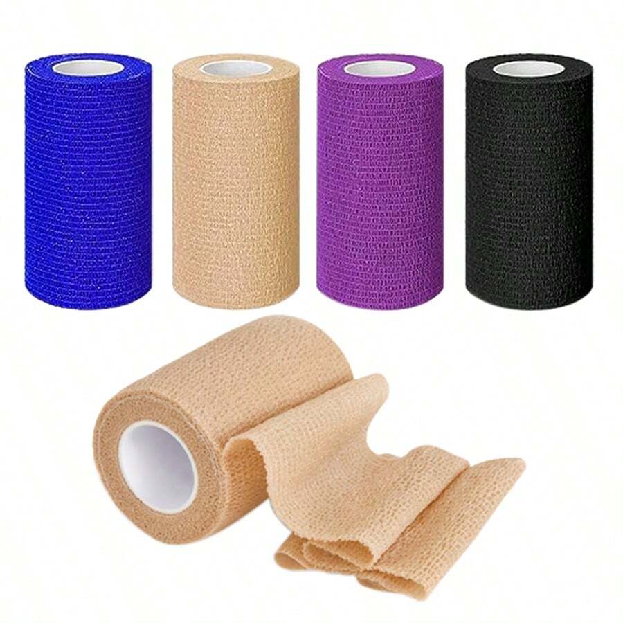 Cunese 4 Inch X 5 Yards Vet Wrap Cohesive Bandages Bulk Self Adhesive ...