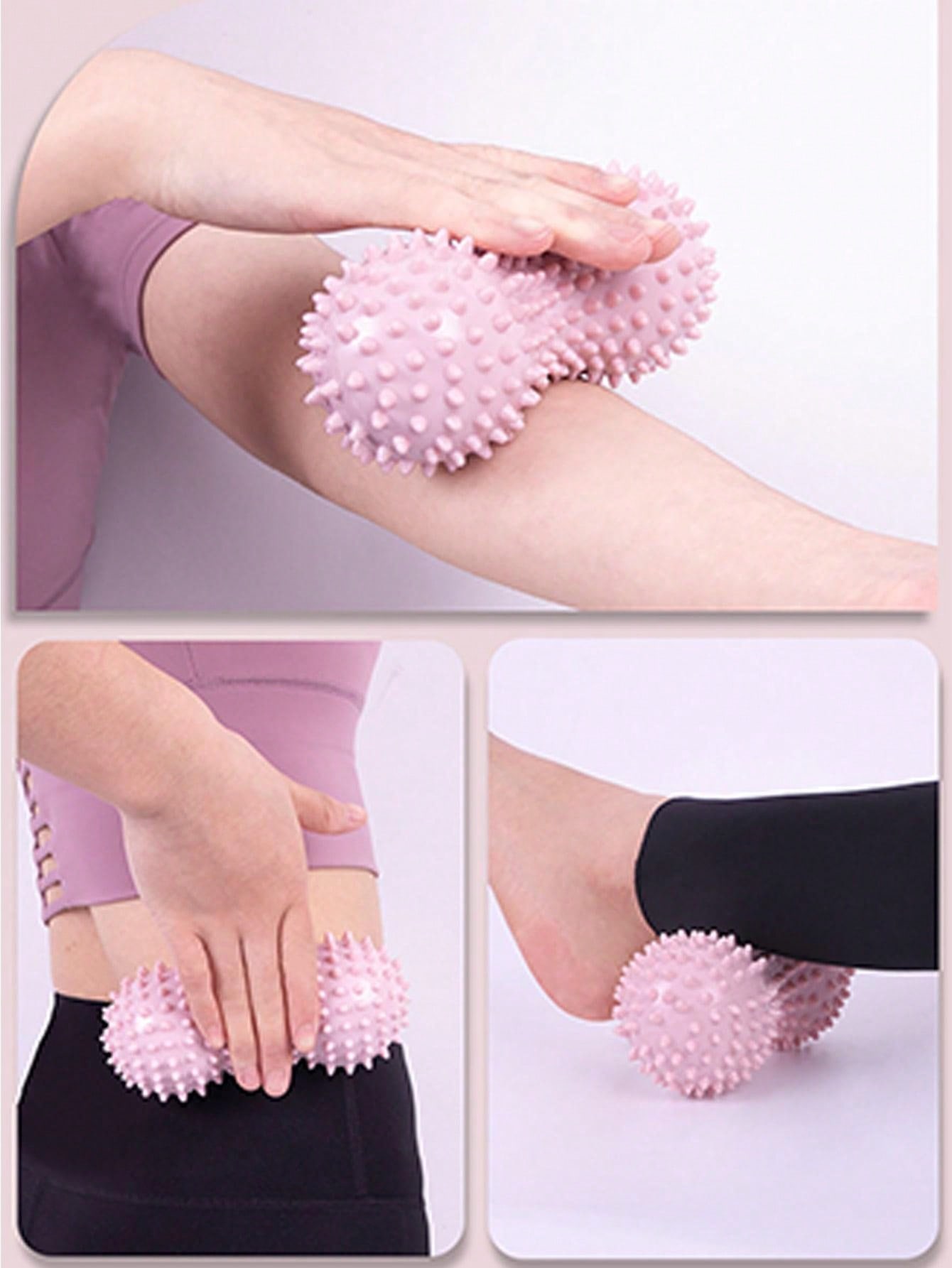 PVC Massage Yoga Trigger Point Therapy Ball, Spiky Peanut Ball For ...