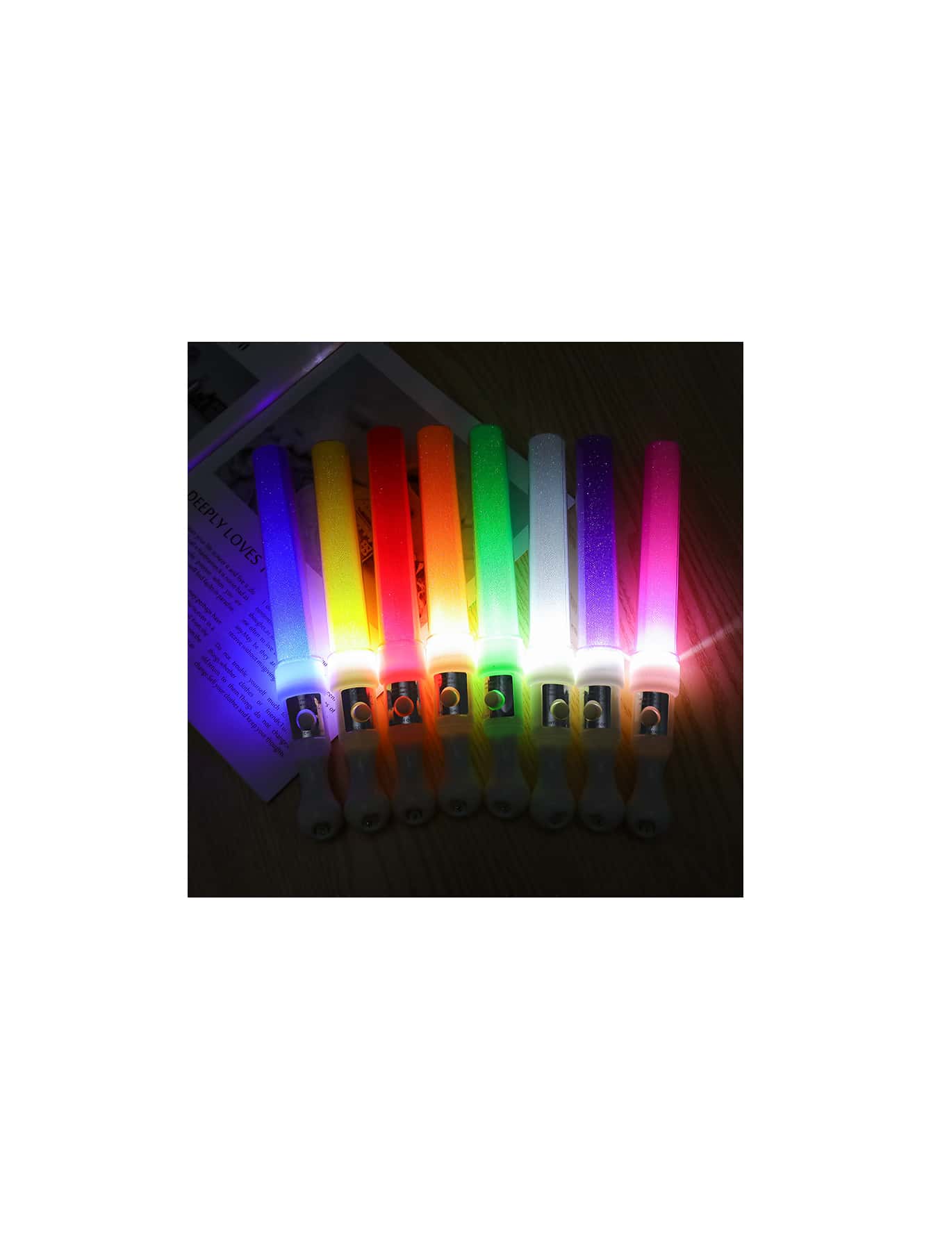 Led Glow Stick Flashing Handheld Baton, Ideal For Concerts, Bars ...