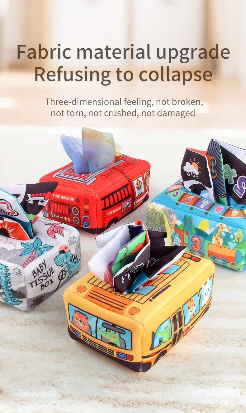 15sheets/Box Baby Tissue Paper Toy Montessori Exercise Hand Finger ...