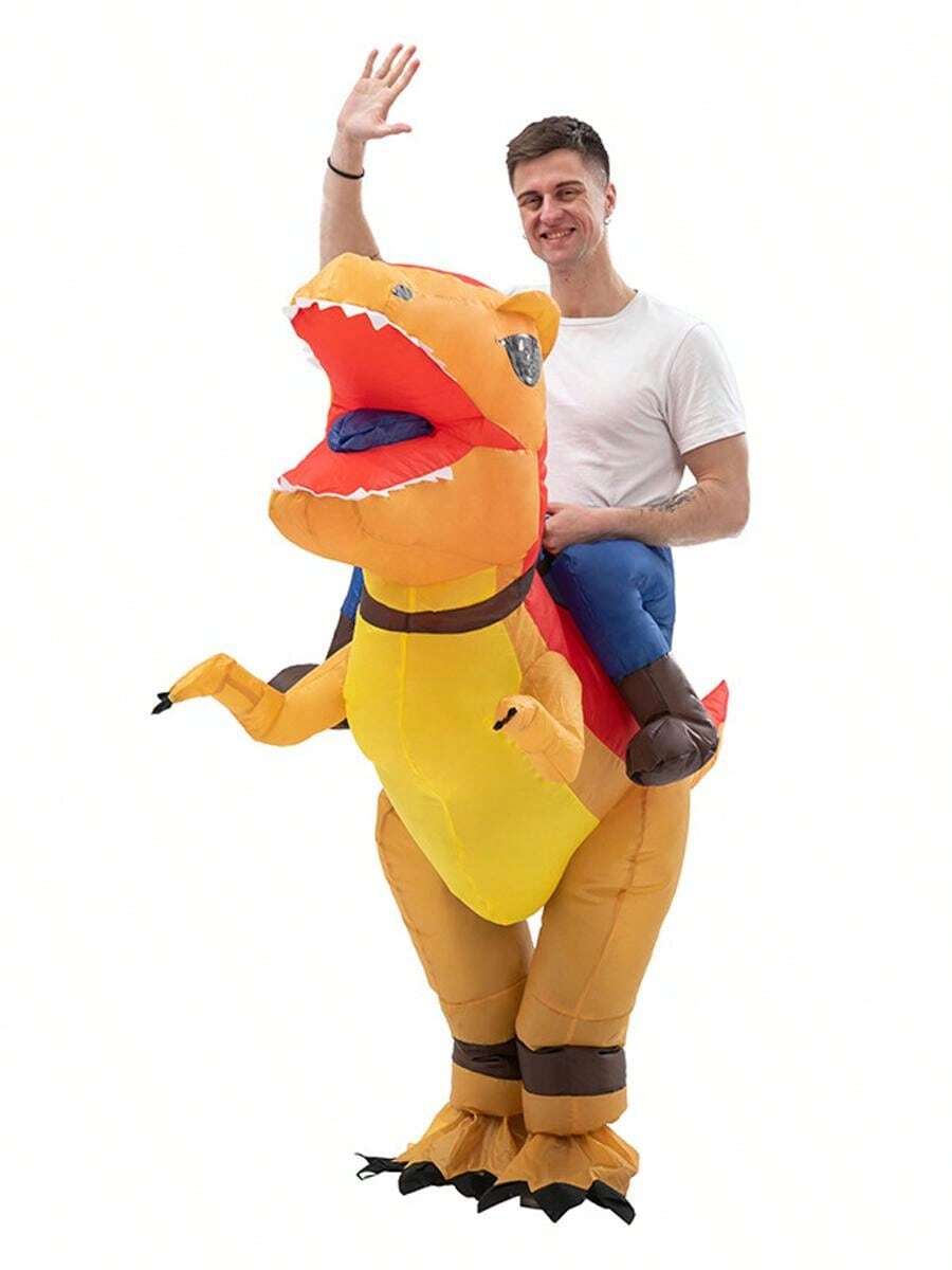Funny Stage Performance Inflatable Velociraptor Costume For Adult ...