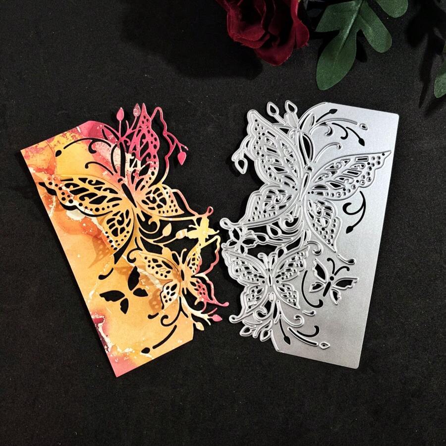 Butterfly Design Tube Cutting Album, Steel Carbon Relief Cutting Sleeve ...