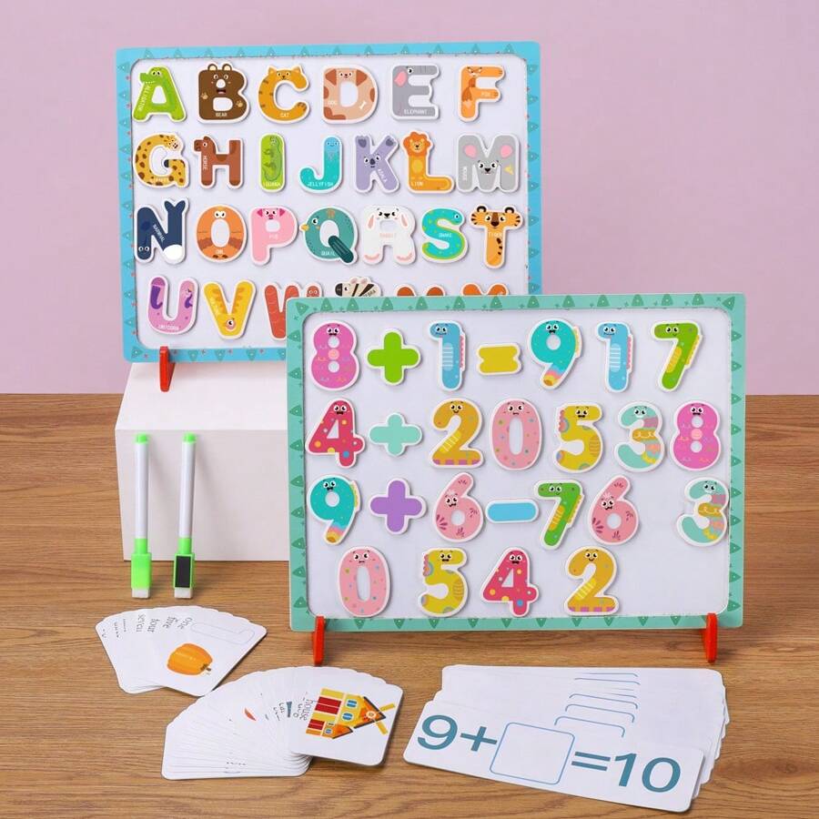 Animal Themed Magnetic Number & Alphabet Learning Early Education ...