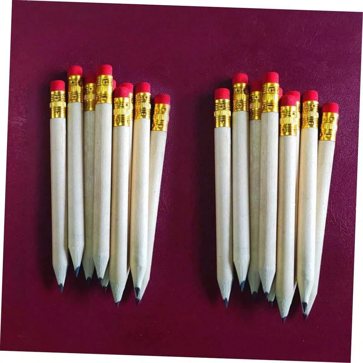 10Pcs Short Pencil Mini Golf Pencil Game Pencil Preschool Pencil 2 Hb ...