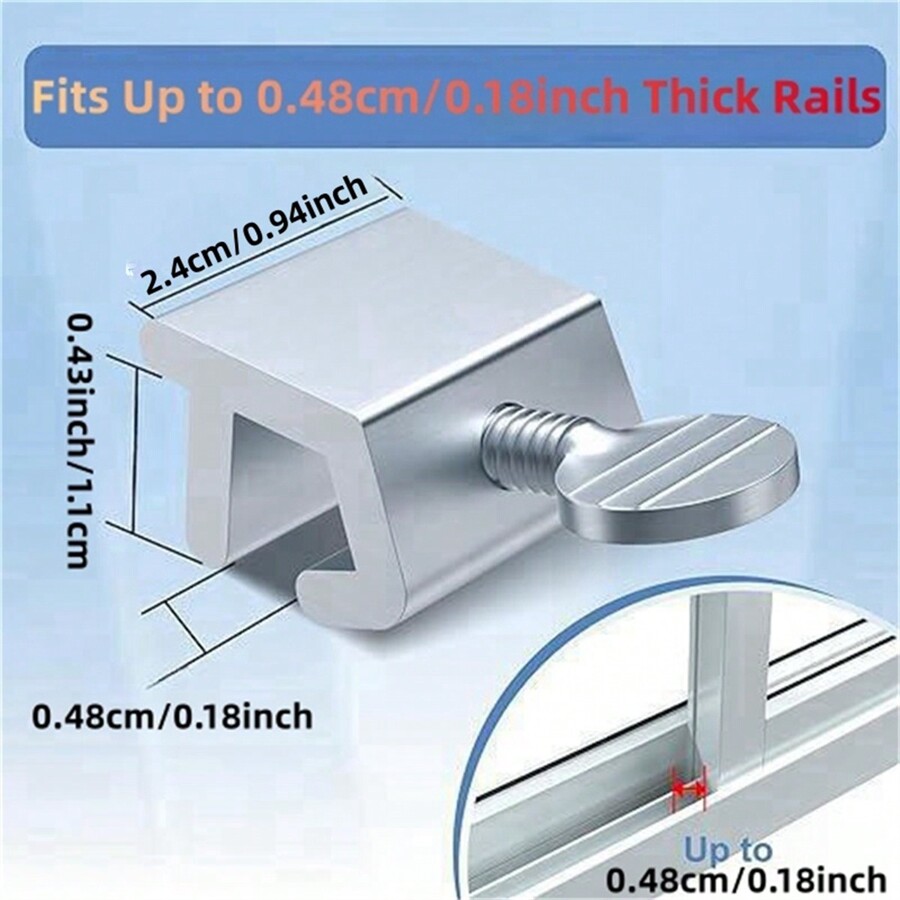 4pcs Sliding Door Window Locks For Security - Proof Home Safety ...