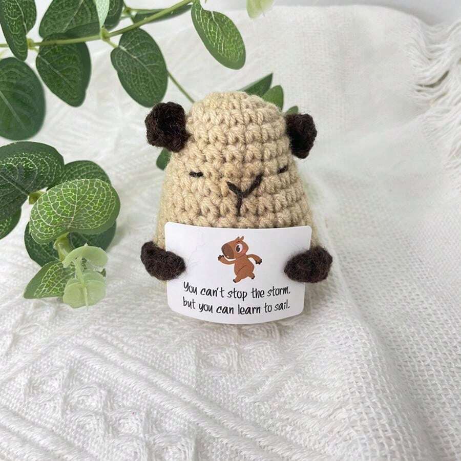 A Pocket Hug Encouraging Capybara, A Capybara Dad, A Capybara Mom, A ...